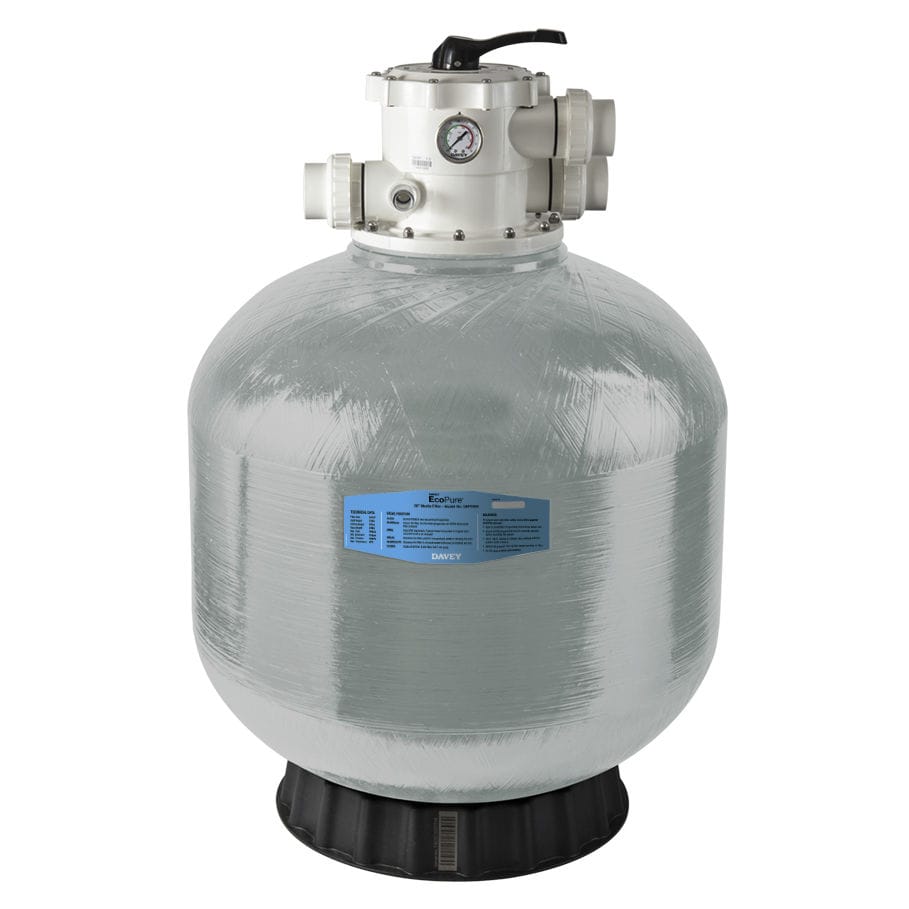 Sand swimming pool filter - ECOPURE® MEDIA - DAVEY - element