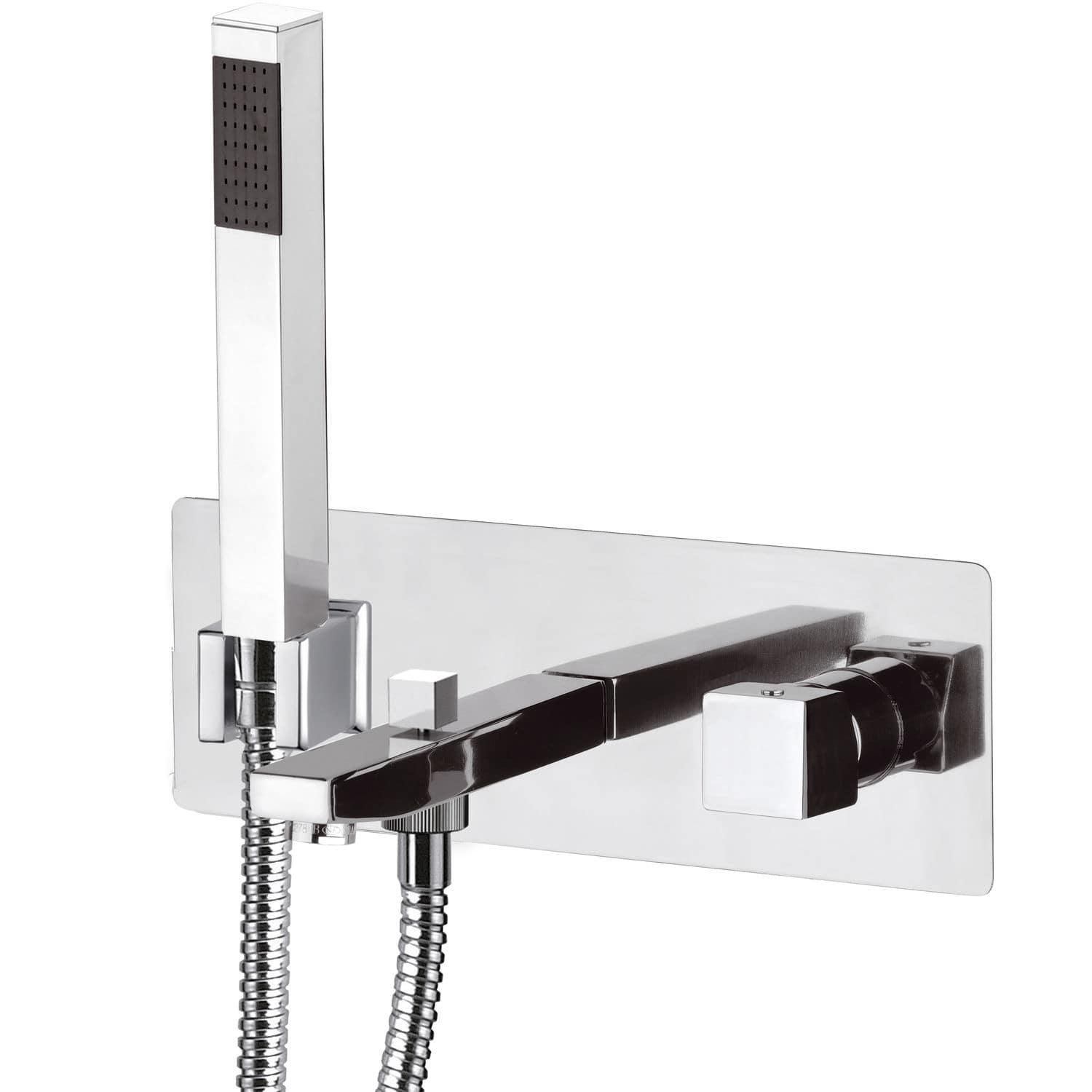 Bathtub mixer tap - CU652 - DANIEL RUBINETTERIE - wall-mounted / chrome ...