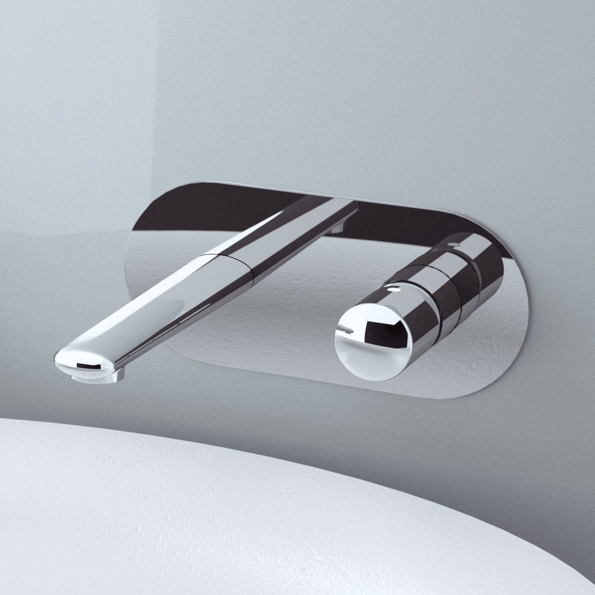 Bathroom sink mixer tap - FU632 - DANIEL RUBINETTERIE - built-in ...