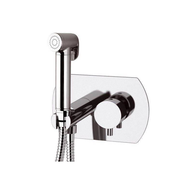 Shower mixer tap - TK6424DC - DANIEL RUBINETTERIE - built-in / chromed ...