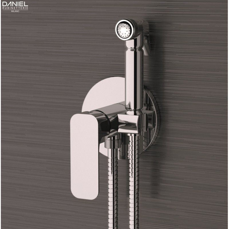 Shower mixer tap - TA645 - DANIEL RUBINETTERIE - built-in / chromed ...