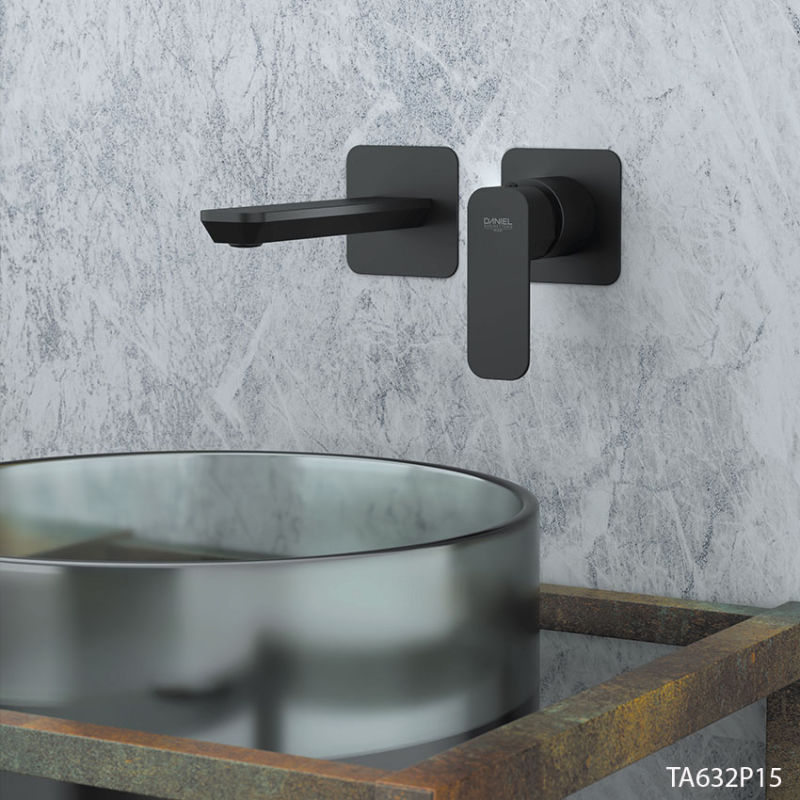 Washbasin mixer tap - TA632P - DANIEL RUBINETTERIE - wall-mounted ...