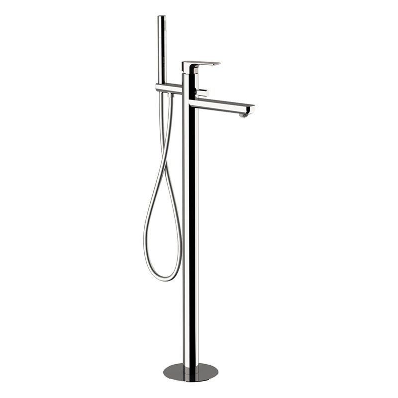 Shower mixer tap - TA678 - DANIEL RUBINETTERIE - for bathtub / floor ...