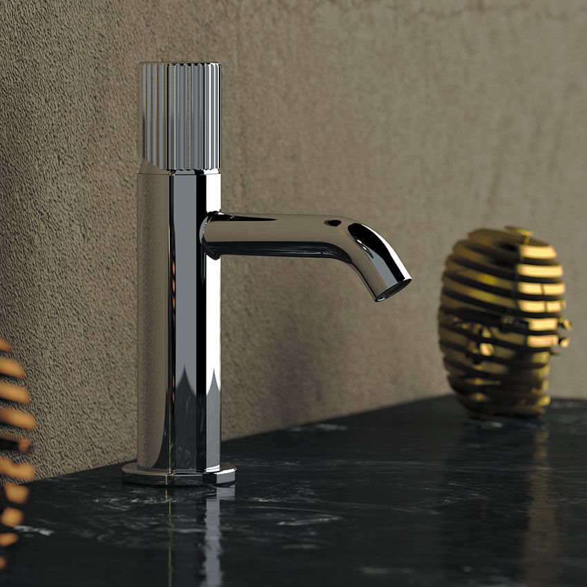Washbasin mixer tap - TG606N - DANIEL RUBINETTERIE - countertop / brass ...