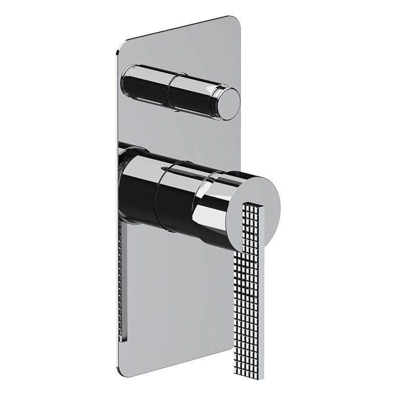 Shower mixer tap - ANC612 - DANIEL RUBINETTERIE - for bathtub / wall ...