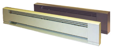 Electric convector - 3700 - Markel - aluminum / free-standing / horizontal