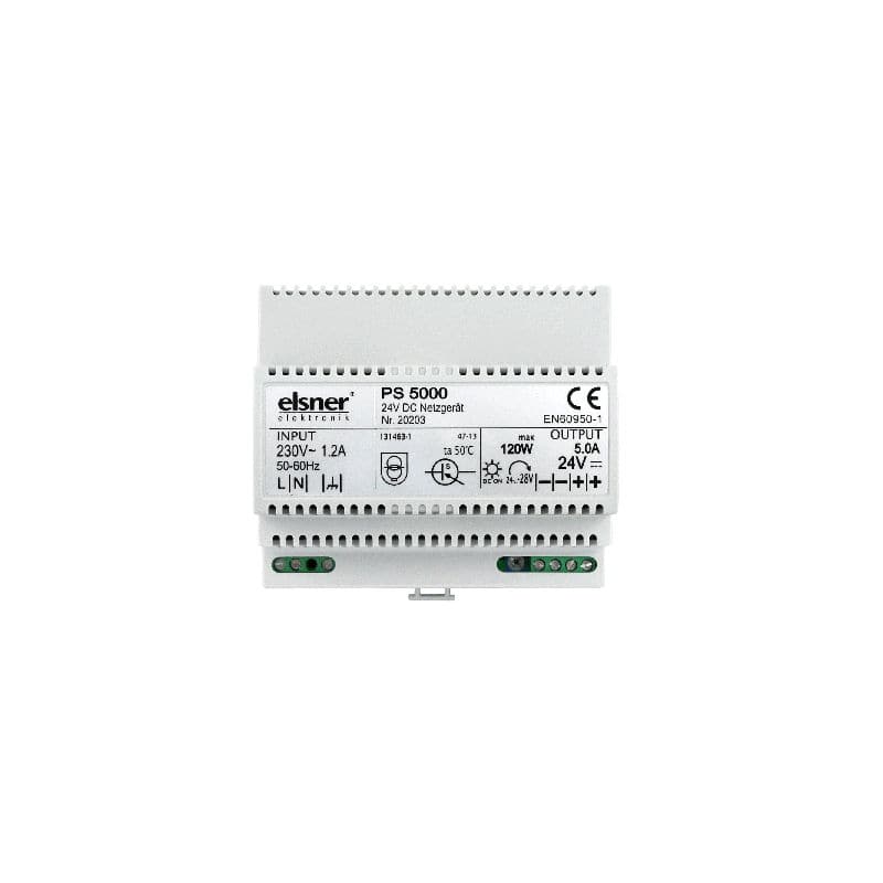 AC/DC power supply - PS5000 - Elsner Elektronik GmbH - DIN rail ...