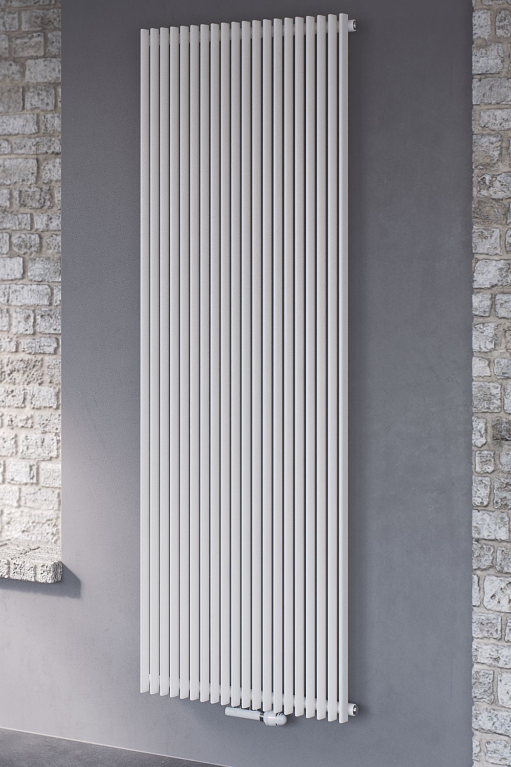 Hot water radiator - CORUS - EUCOTHERM - 0...500 w / contemporary / metal