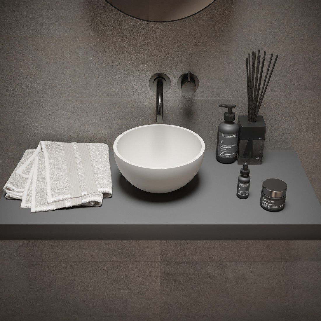 Countertop washbasin - 290208 SOLIDMICRO - IDEAVIT B.V - Solid Surface ...
