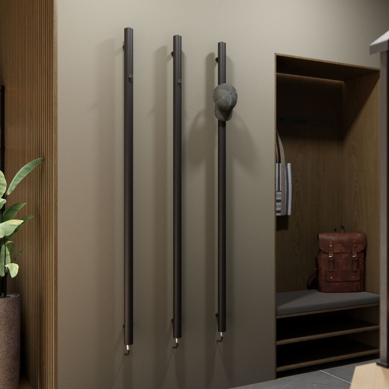 Hot water radiator - Akros One - ISAN Radiatory s.r.o. - electric / 200 ...