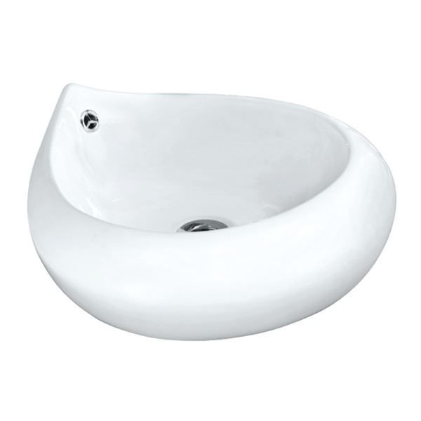 Countertop washbasin - JDR: JDS-WHT-25903 - Jaquar - ceramic / organic ...