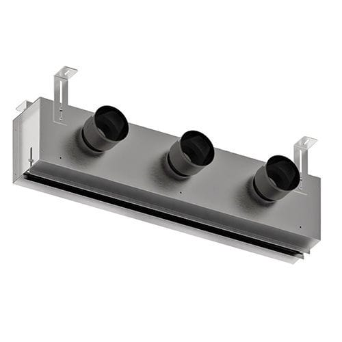 Ceiling air diffuser - PLA-FLOW - RDZ S.p.A. - wall-mounted / linear ...