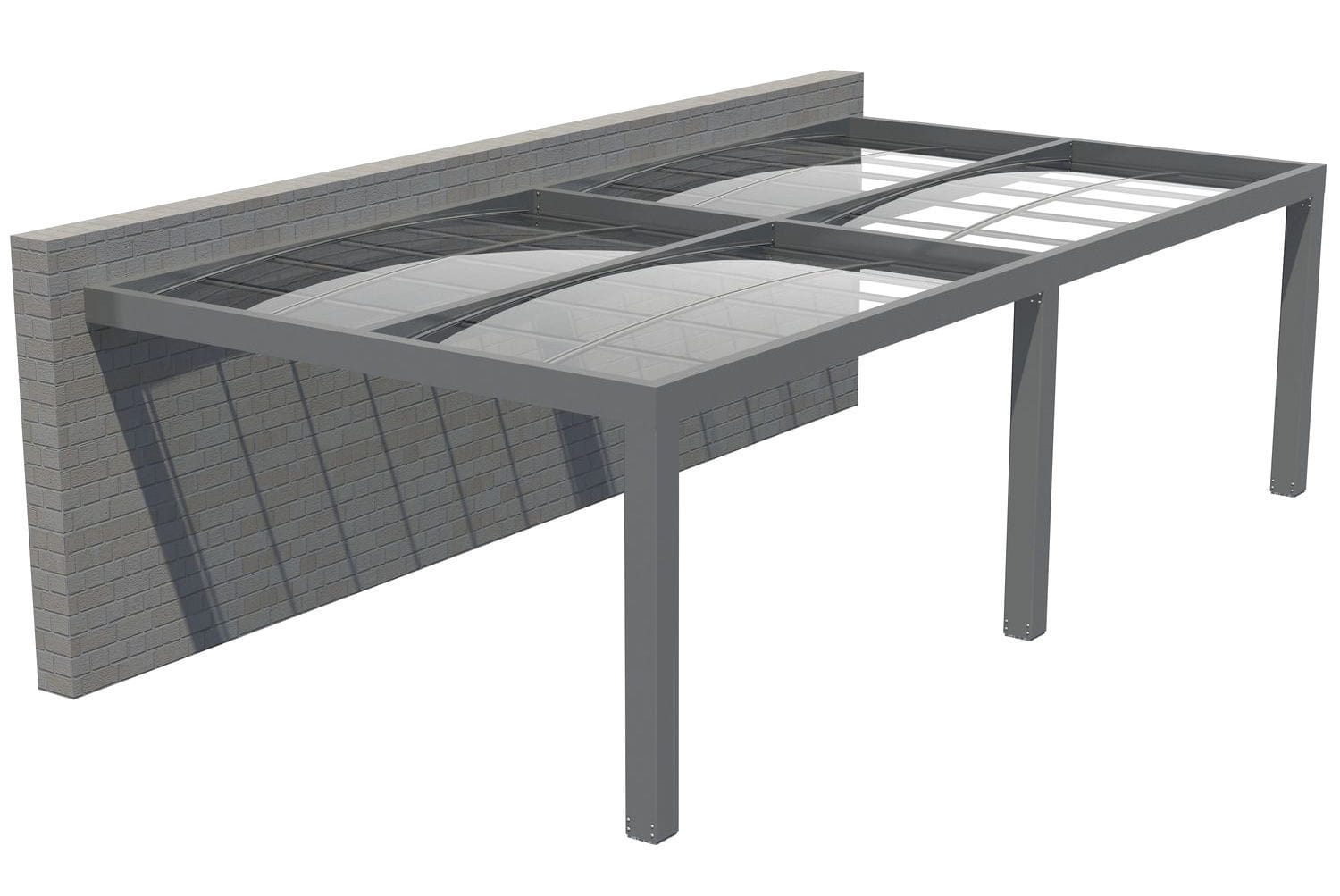 Self-supporting pergola - ALLUVERANDA - Proverbio Outdoor Design - wall ...