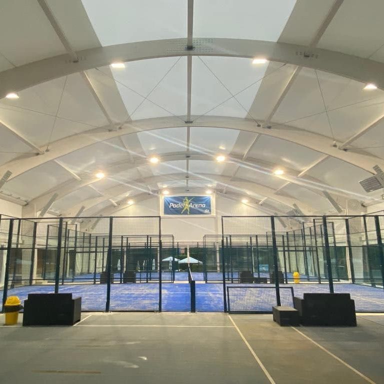 Sports field metallic structure - PADEL - FT SRL - PLASTECOMILANO ...