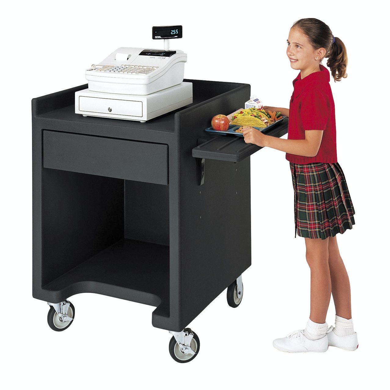 Modular cashier counter - ES28 - Cambro - plastic / mobile / for shop