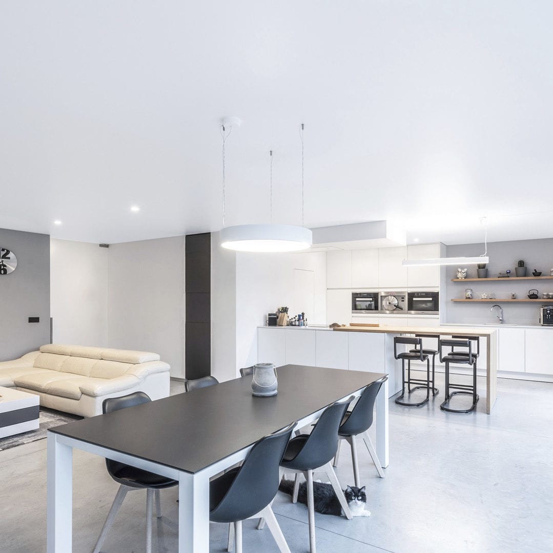 PVC stretch ceiling - DPS MAT - Grupa DPS - panel / floating / for ...