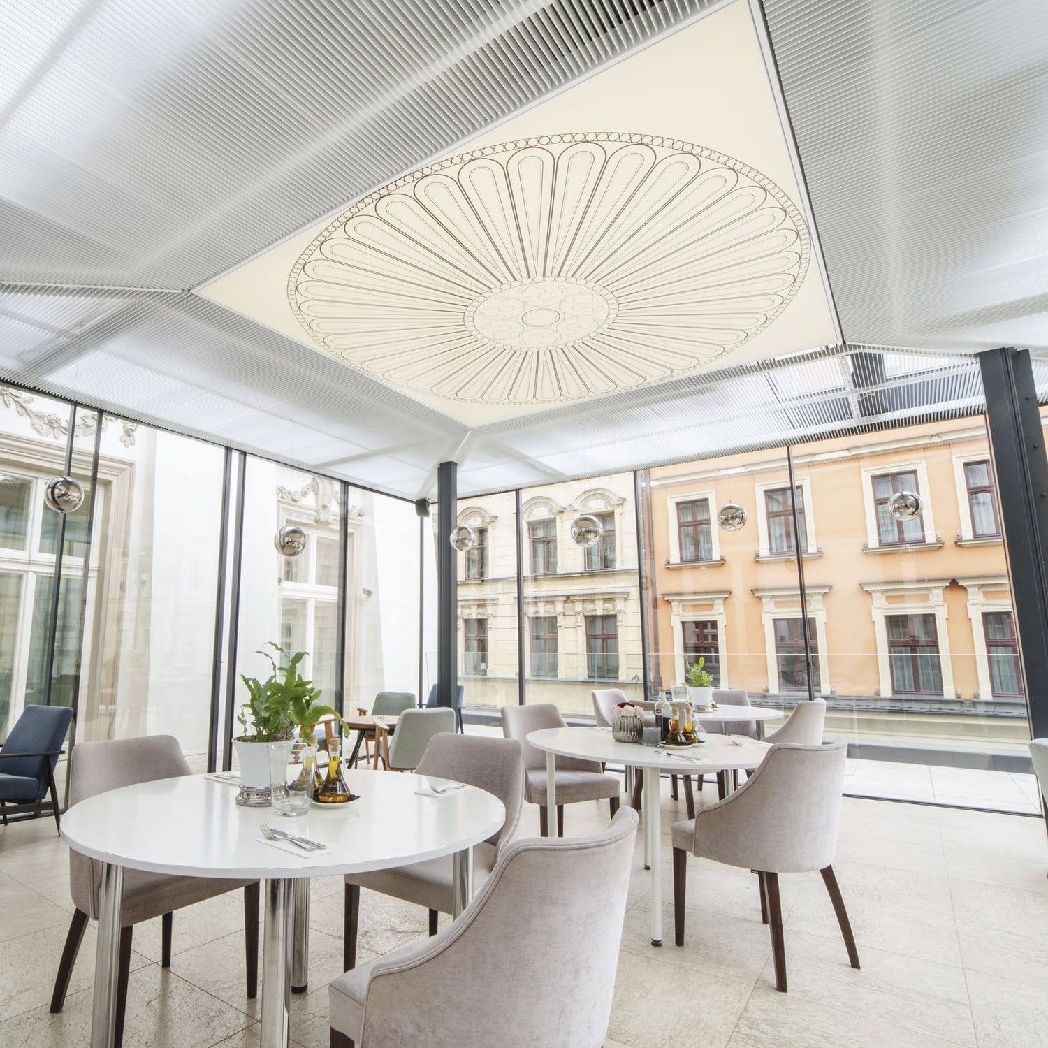 Ceiling acoustic panel - DPS ACOUSTIC - Grupa DPS - for wall / for partition wall / fabric