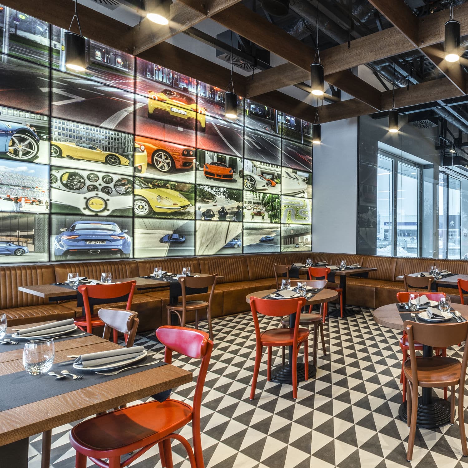 Canvas stretch ceiling - DPS WALL - Grupa DPS - textile / PVC / panel