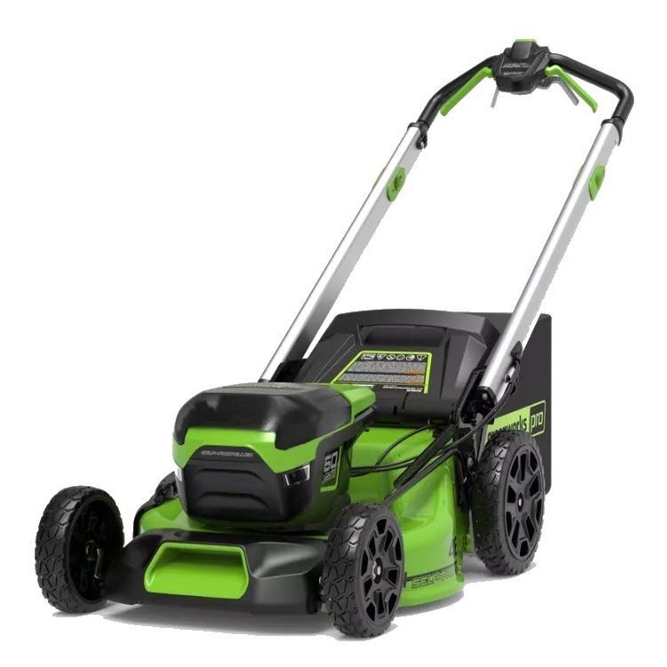 Walk-behind lawn mower - GD60LM46SP GEN II - GREENWORKS - electric ...