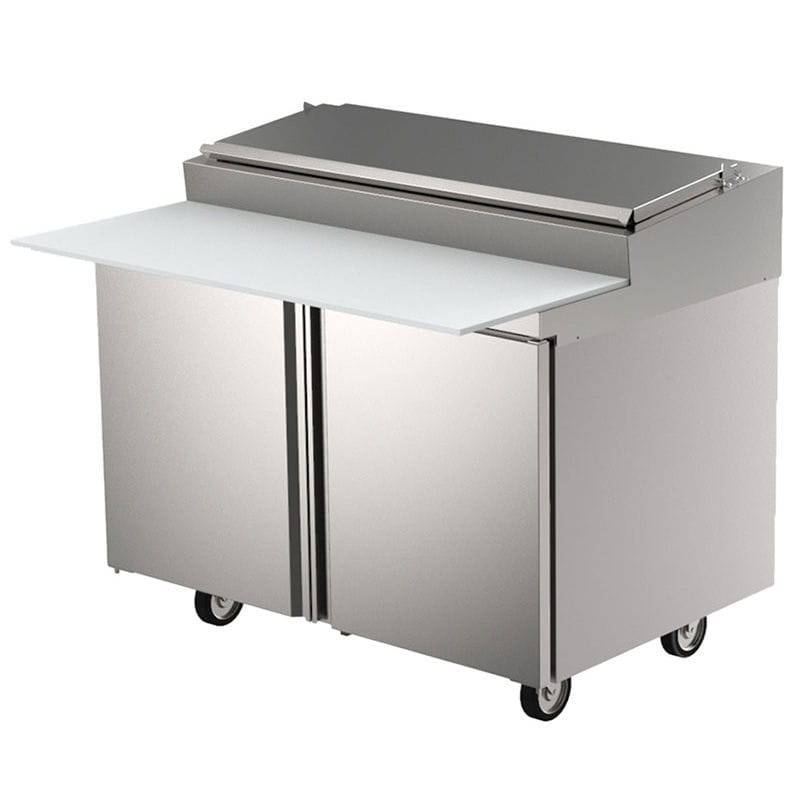 Stainless steel prep table - 4400RP - Delfield - ABS / refrigerated ...