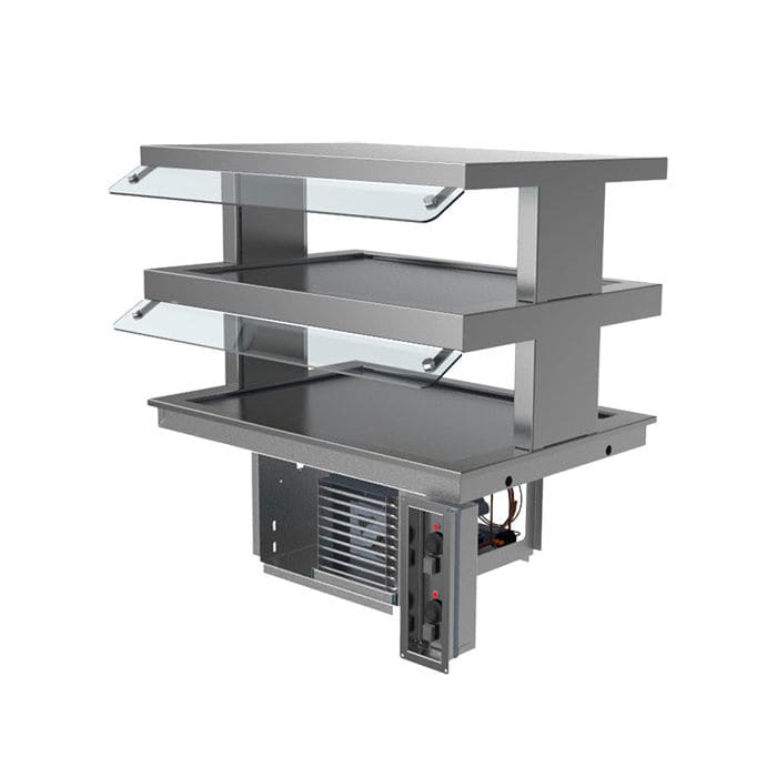 Contemporary display case - N82 SERIES - Delfield - countertop ...