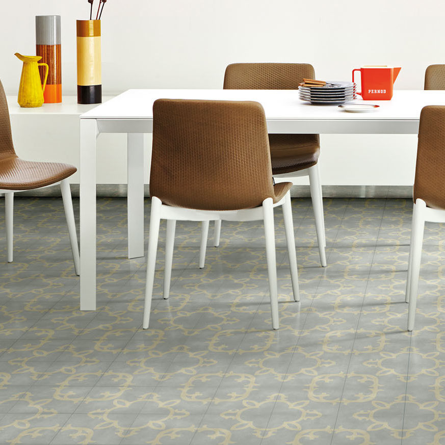 Cement tile - LACE FROST - BISAZZA BAGNO - marble dust / indoor / wall