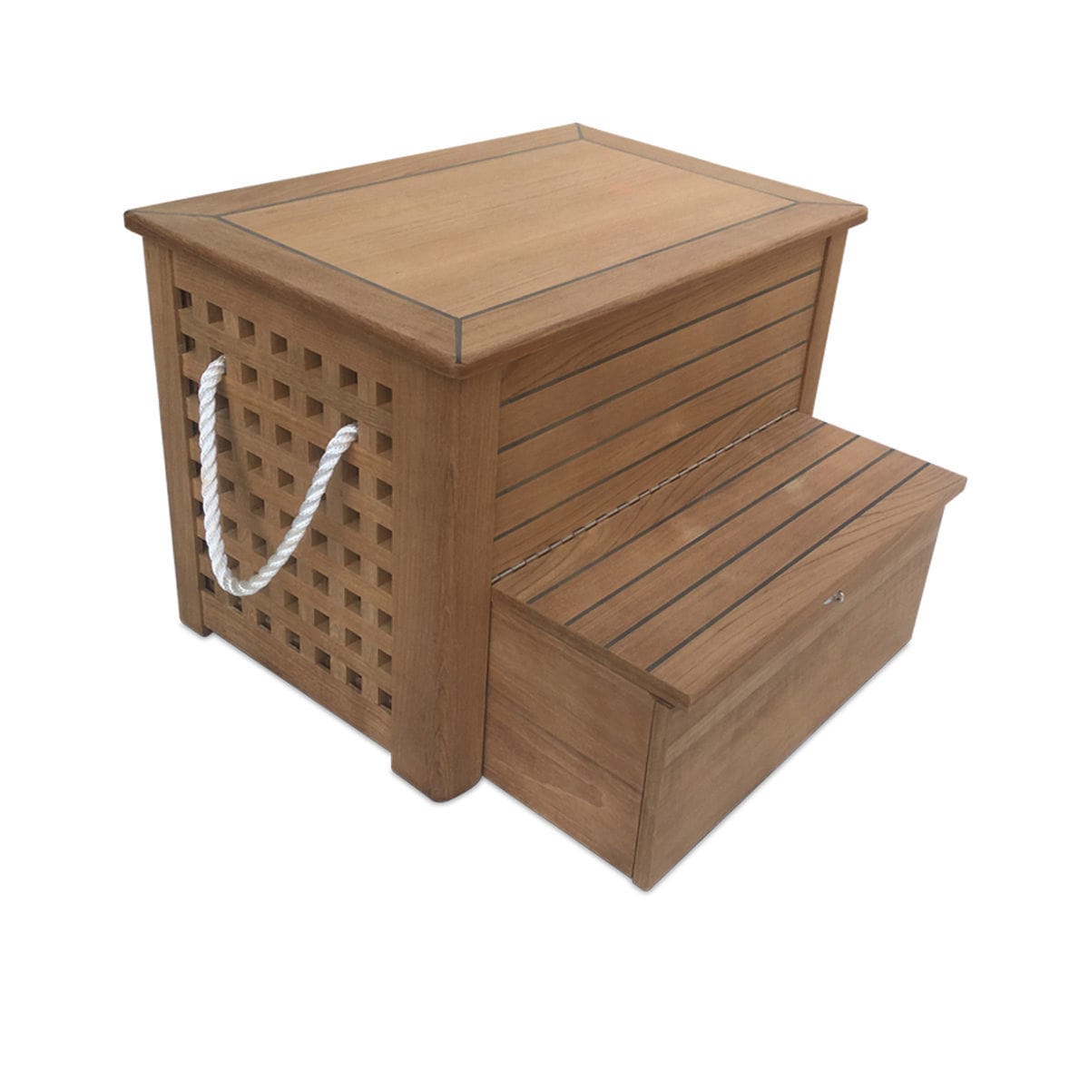 Teak step - STEP Storage Chest - Valdenassi
