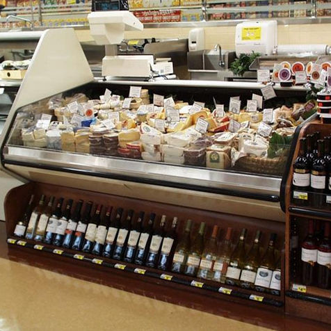 Counter refrigerated display case - E1, E1S - Hussmann - for shop ...