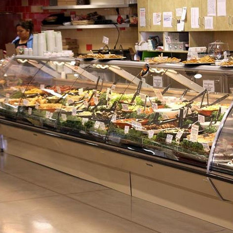 Counter refrigerated display case - Q3-DC - Hussmann - for shop