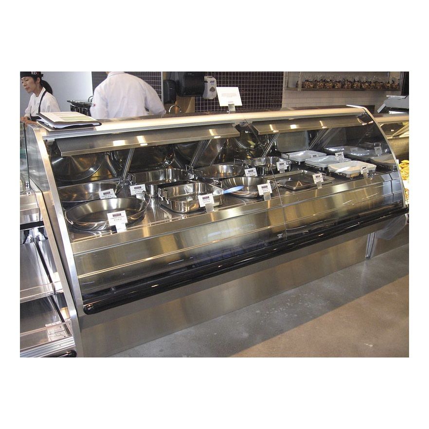 Counter warmer display case - Q-HC - Hussmann - for shop