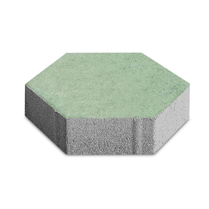 Concrete paver - INTERLOCK HEXAGONAL - A Cimenteira do Louro - outdoor ...