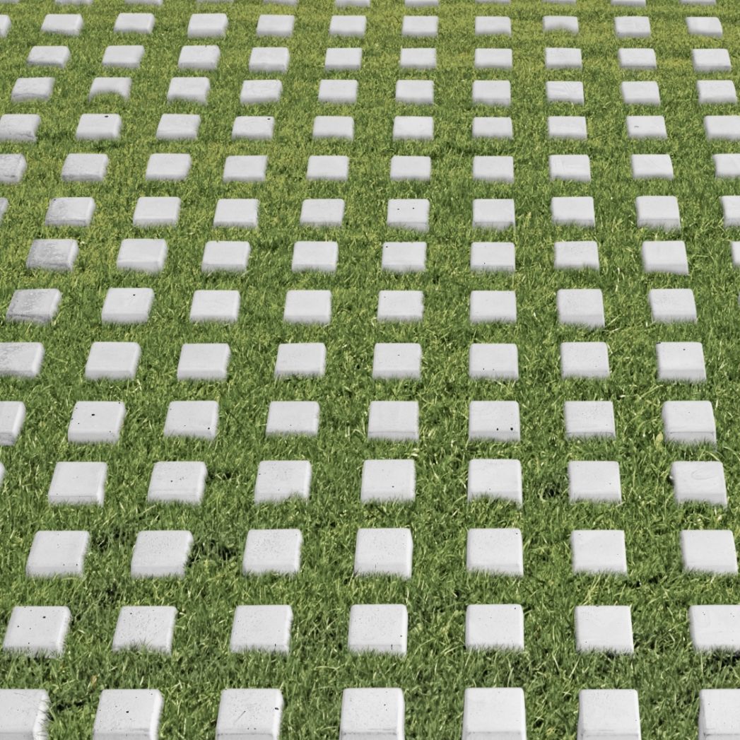 Concrete grass grid - PITONADA COVER GRID - A Cimenteira do Louro