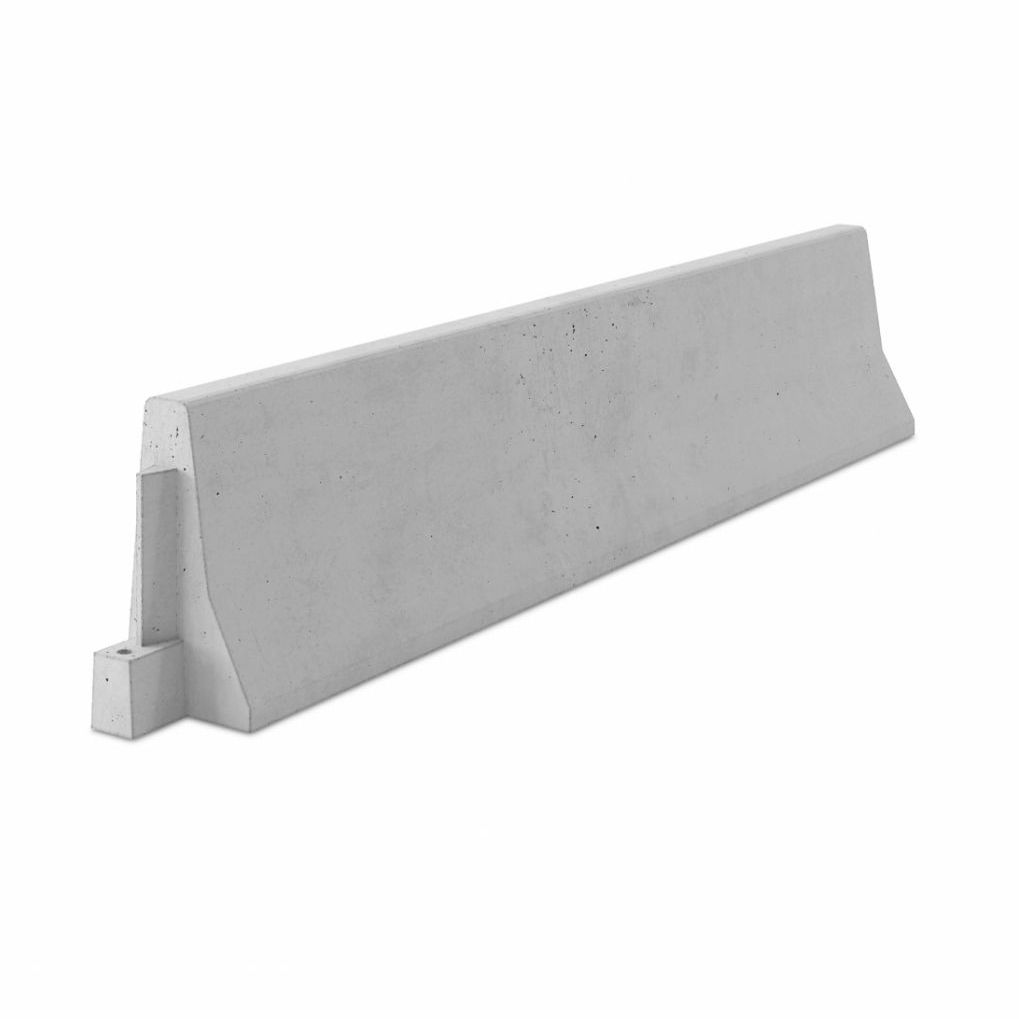 Concrete guard rail - N2 - A Cimenteira do Louro - road / Jersey