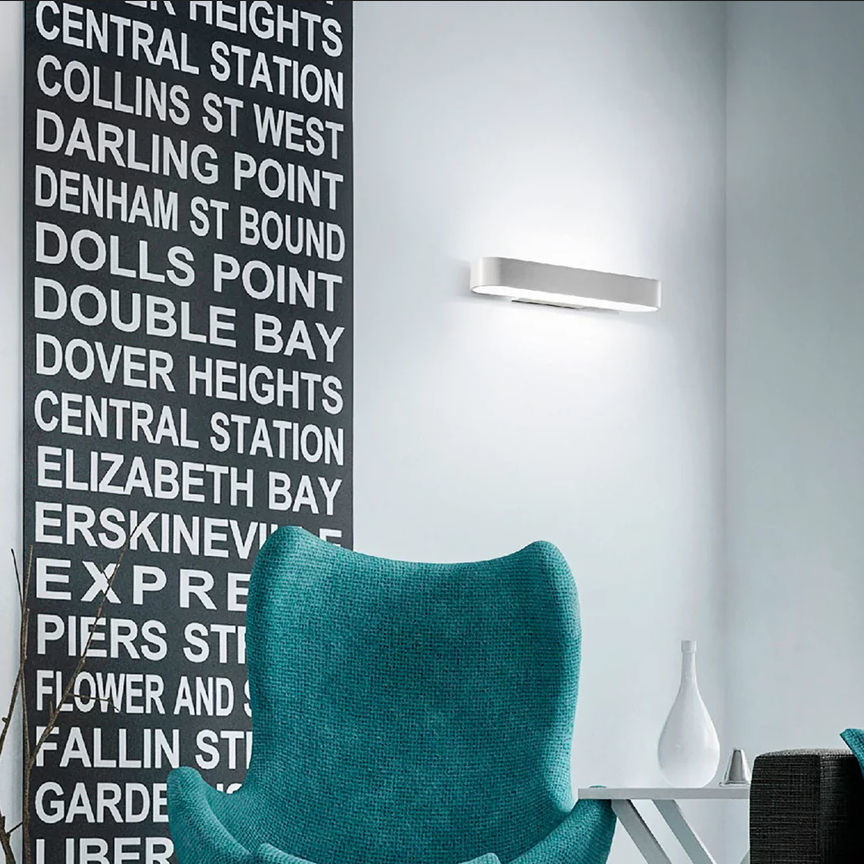 Contemporary wall light - CIP - Zafferano Srl - indoor / cast aluminum ...