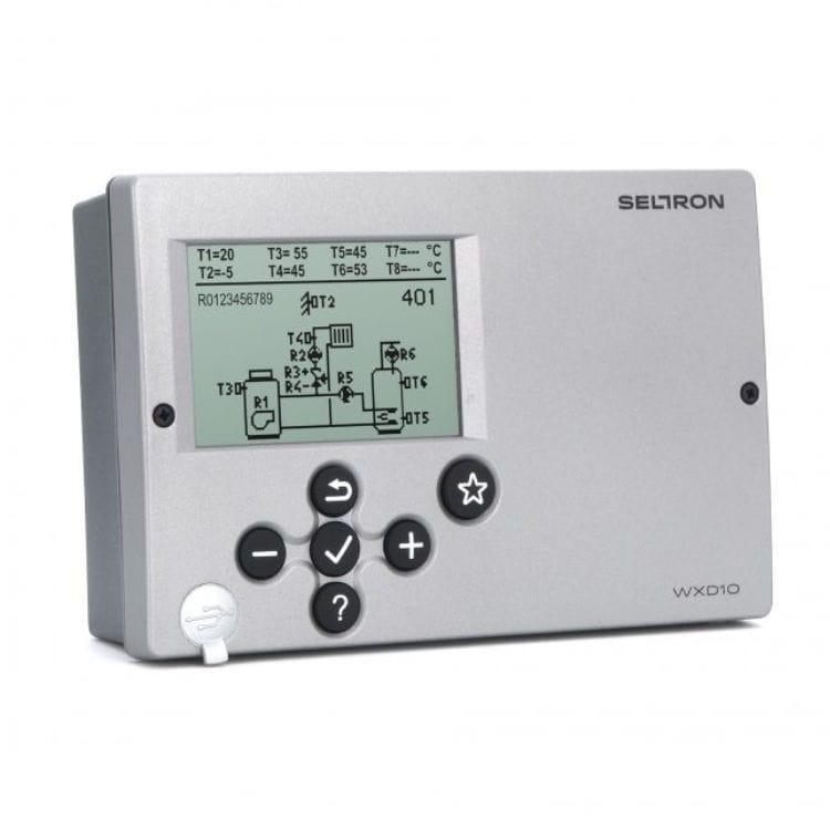 Wall-mounted heating controller - WXD10 - Seltron - for heating and ...