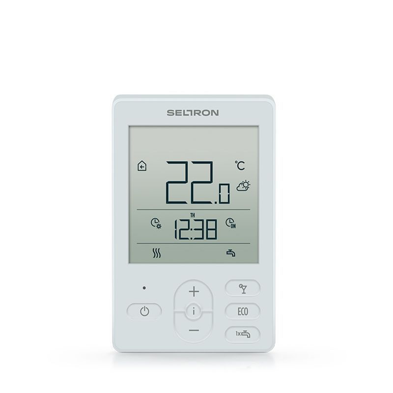 Electronic thermostat - RCD3 - Seltron - programmable / for heating / room