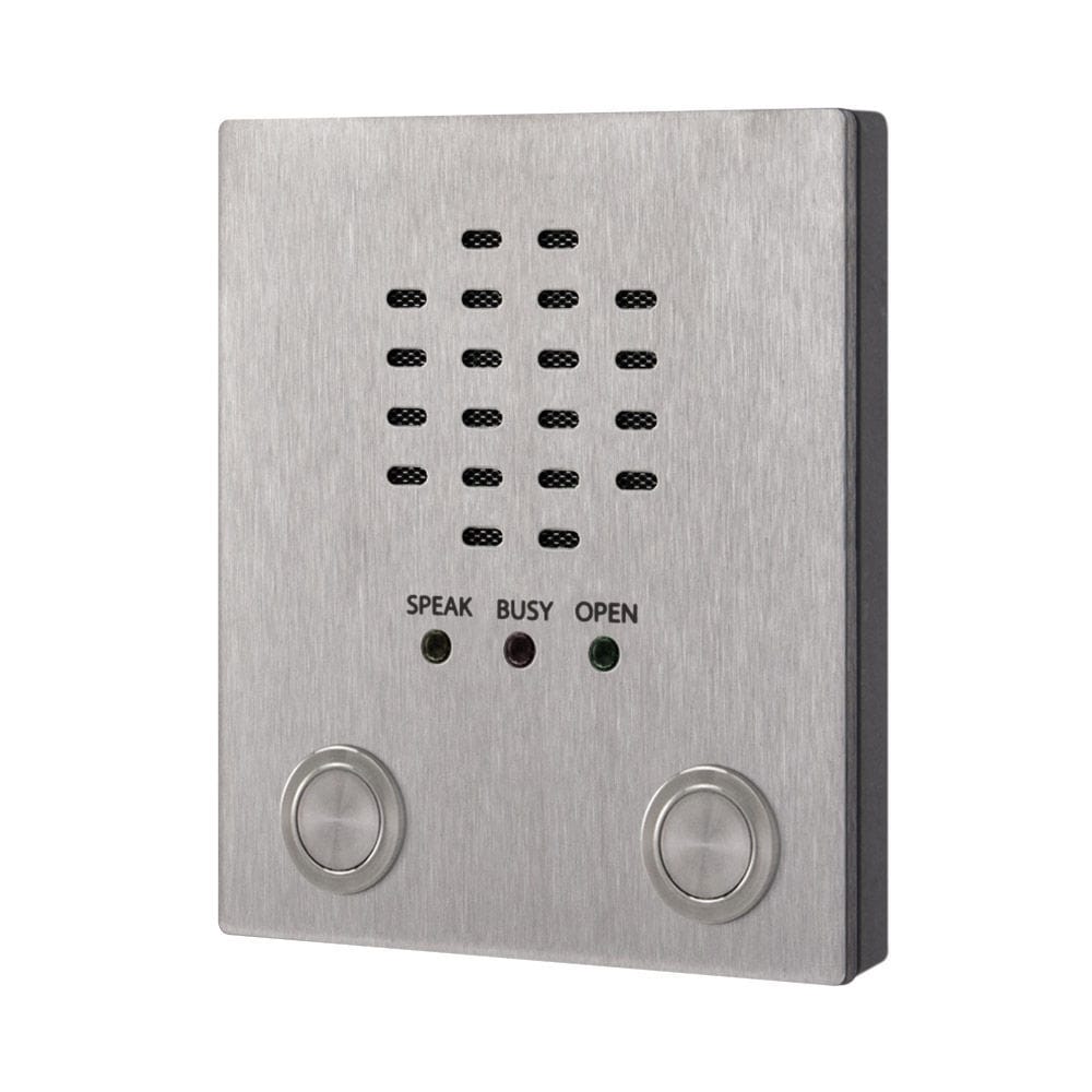 Brushed stainless steel intercom module - VR4KAM2W-2 - Videx ...