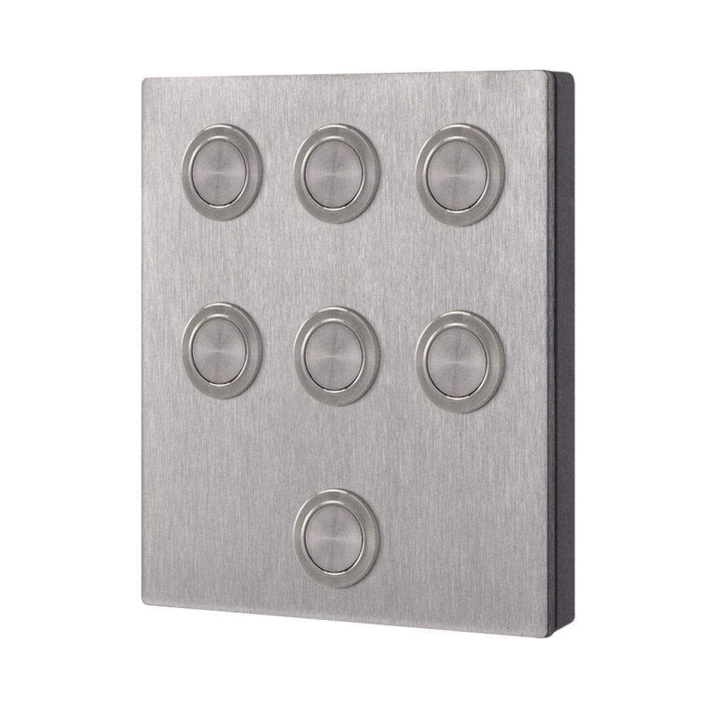 Brushed stainless steel intercom module - VR4KBM-7 - Videx Electronics ...
