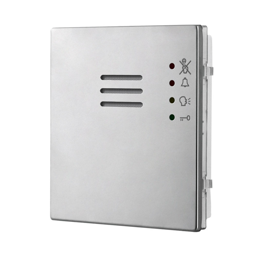 Matte finished stainless steel intercom module - 4304-0 - Videx ...