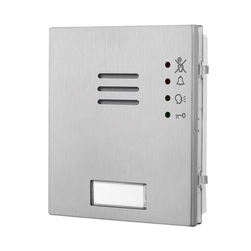 Matte finished stainless steel intercom module - 4304X-0 - Videx ...