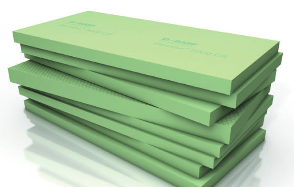 Thermal-acoustic insulation - 2800 C - Basotect - polystyrene / XPS / panel