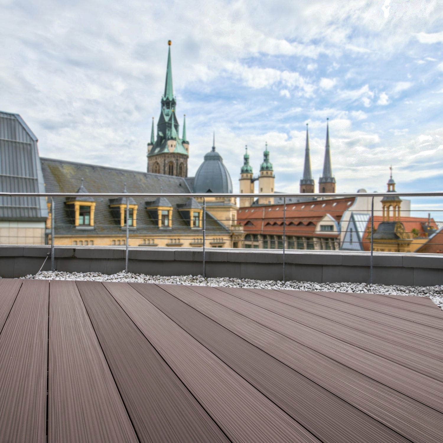 WPC deck board - DYNUM - megawood by NOVO-TECH - grooved / non-slip ...