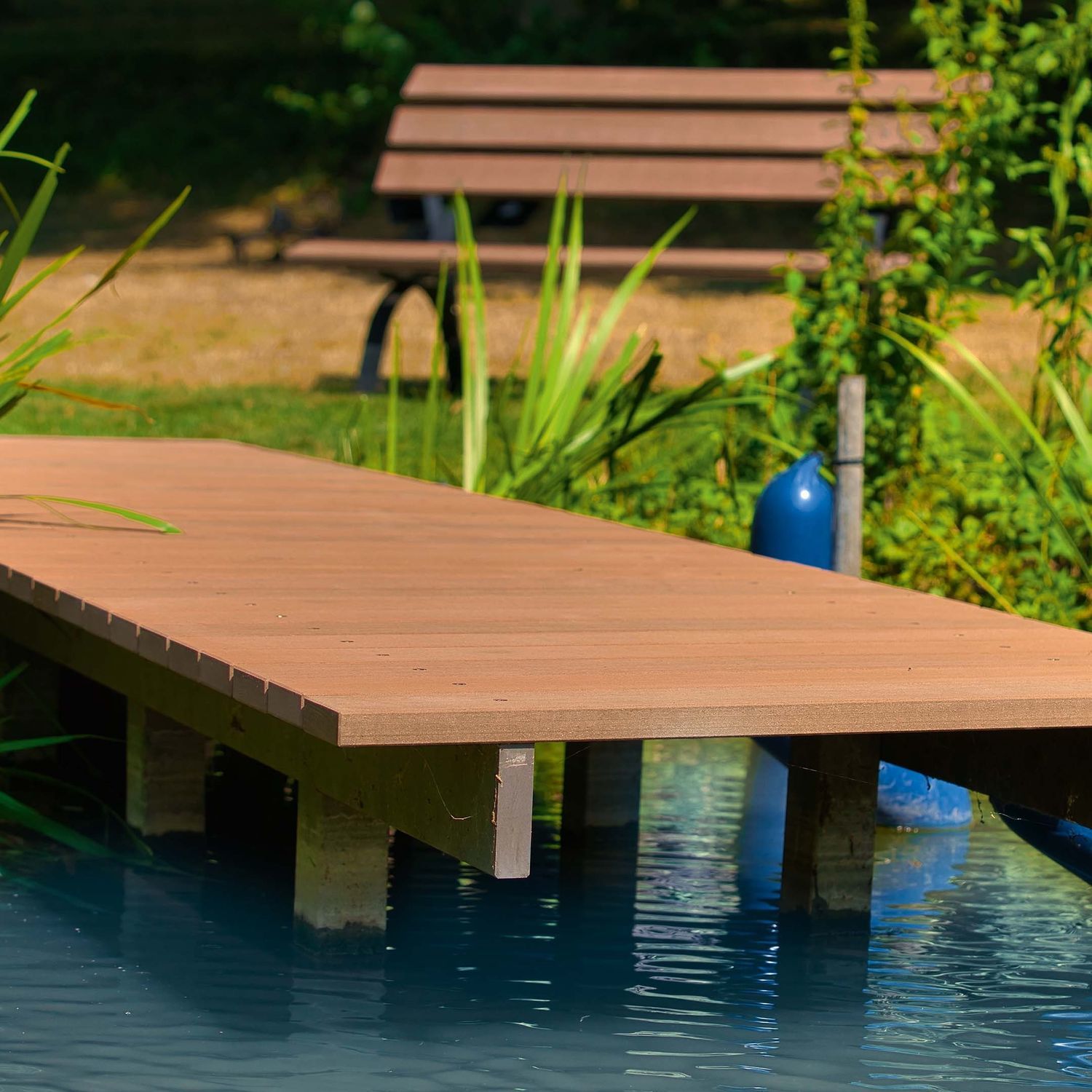 Composite walkway - megawood by NOVO-TECH