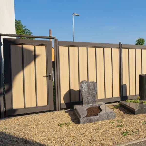 WPC garden gate - megawood by NOVO-TECH