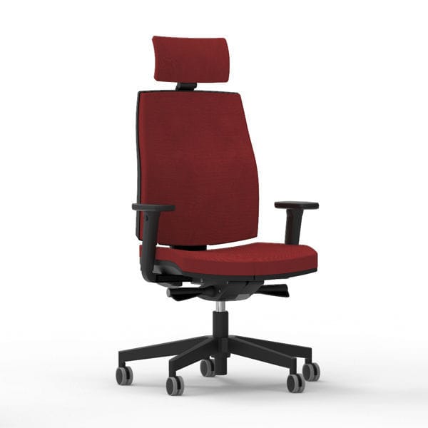 Contemporary chair - NOVA - Nautilus SA - fabric / nylon / aluminum base