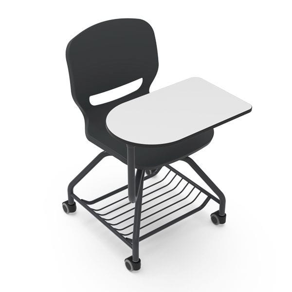Polypropylene task chair - NOTE 360 - Nautilus SA - on casters / tablet ...