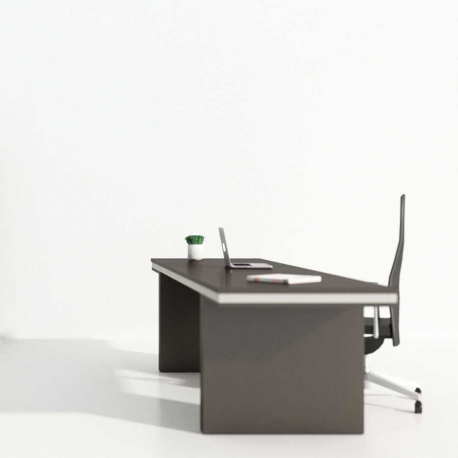 Executive desk - ARM - Iduna S.A. - contemporary / wooden / with ...