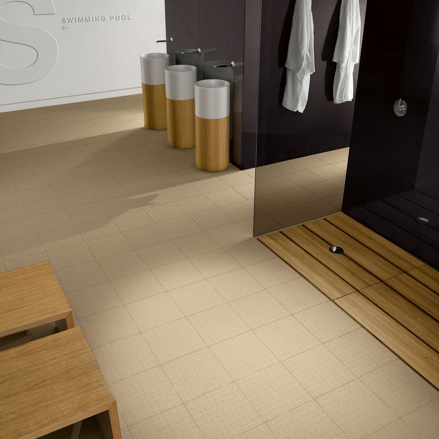 Porcelain stoneware tile - TECNICA - MARGRES - natural finish / indoor ...