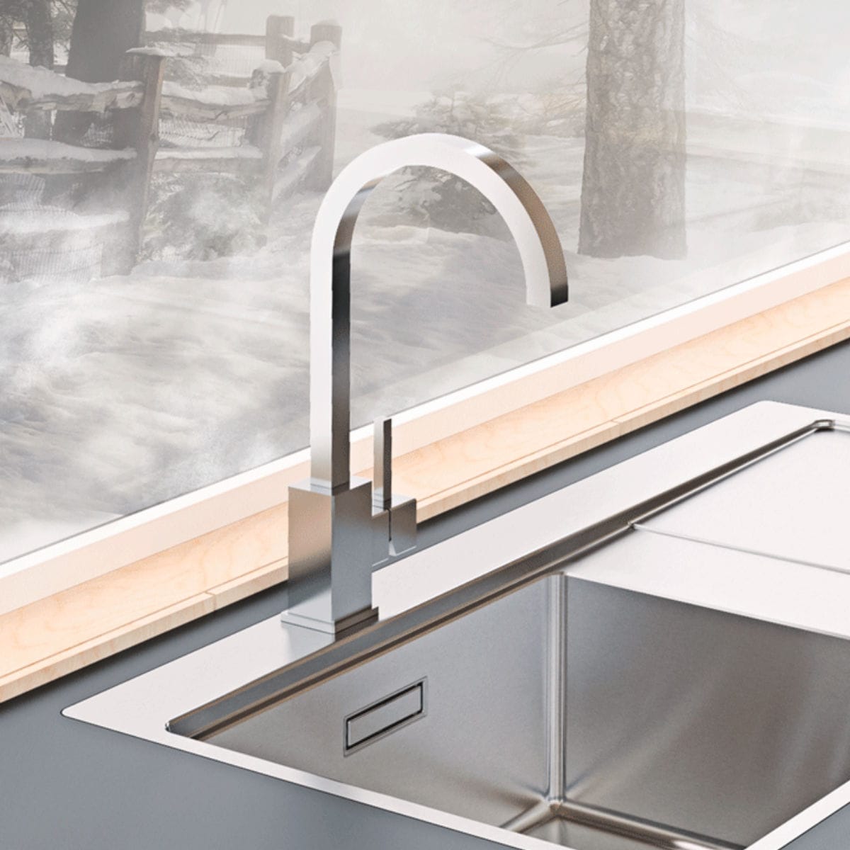 Countertop mixer tap - BOX QS 2003 - RODI HOME – kitchen sinks and ...