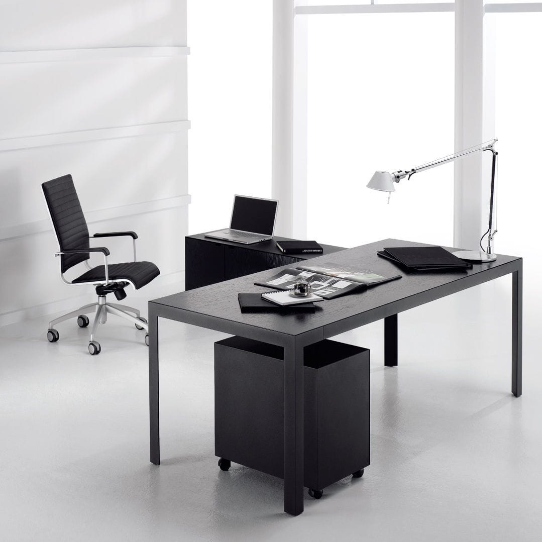 Executive desk - FOUR - SOTUBO - with post / contemporary / wooden